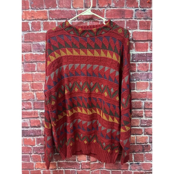 Crossings | Sweaters | Vintage Crossings Sweater Mens Xl Cotton Knit ...